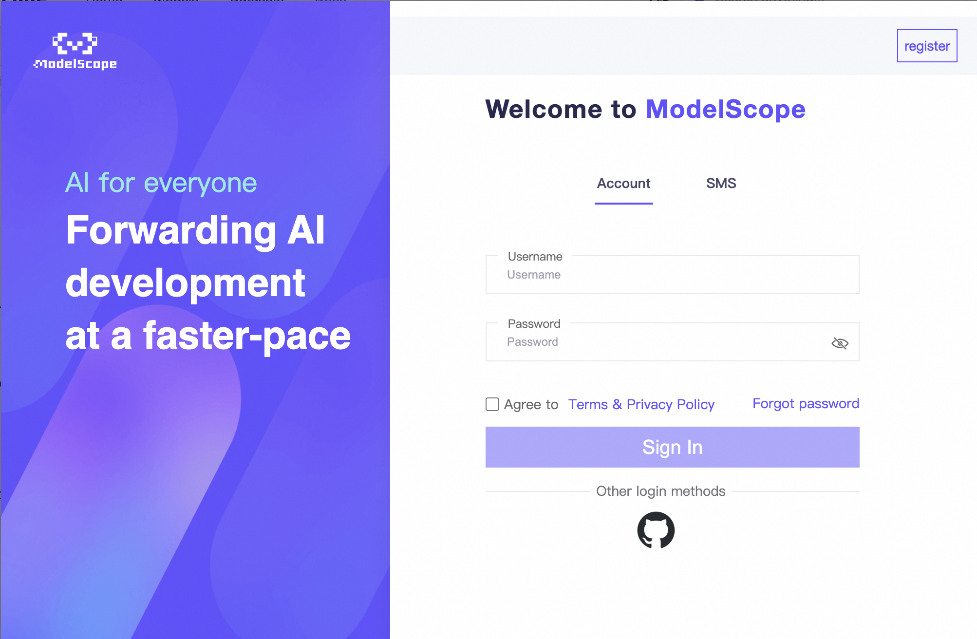 ModelScope 魔搭社区