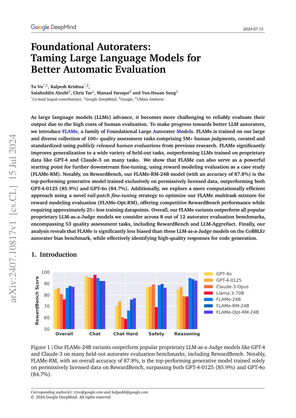Foundational Autoraters: Taming Large Language Models for Better Automatic Evaluation