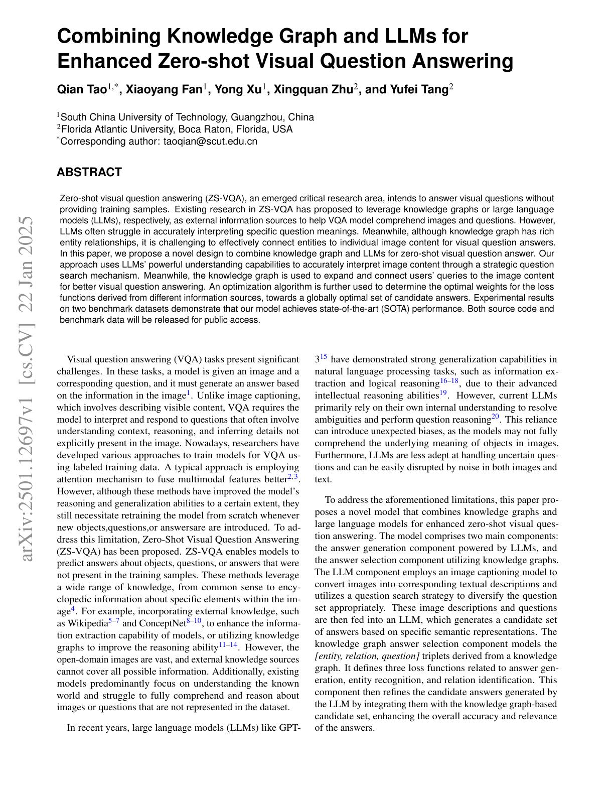 Combining Knowledge Graph and LLMs for Enhanced Zero-shot Visual ...