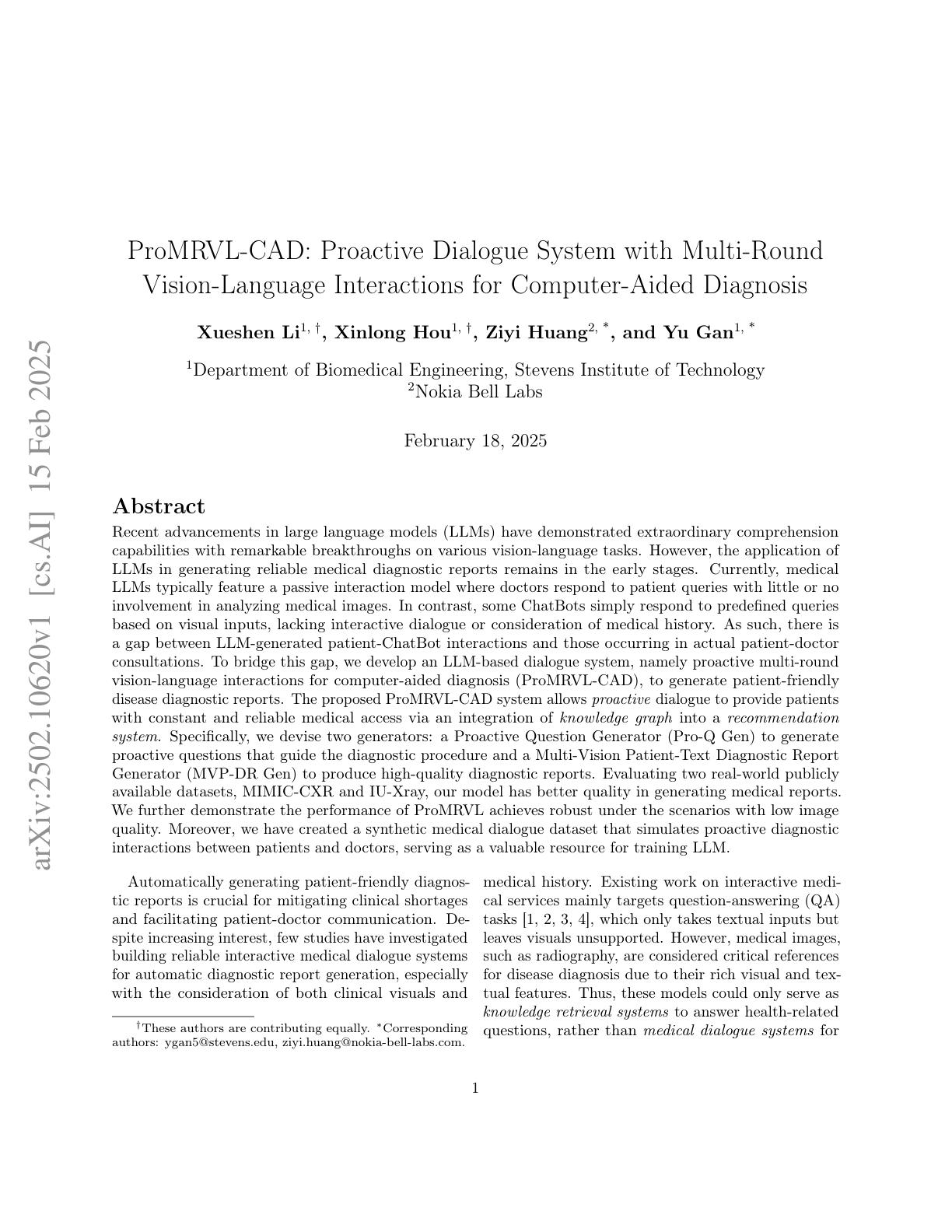 ProMRVL-CAD: Proactive Dialogue System with Multi-Round Vision-Language ...