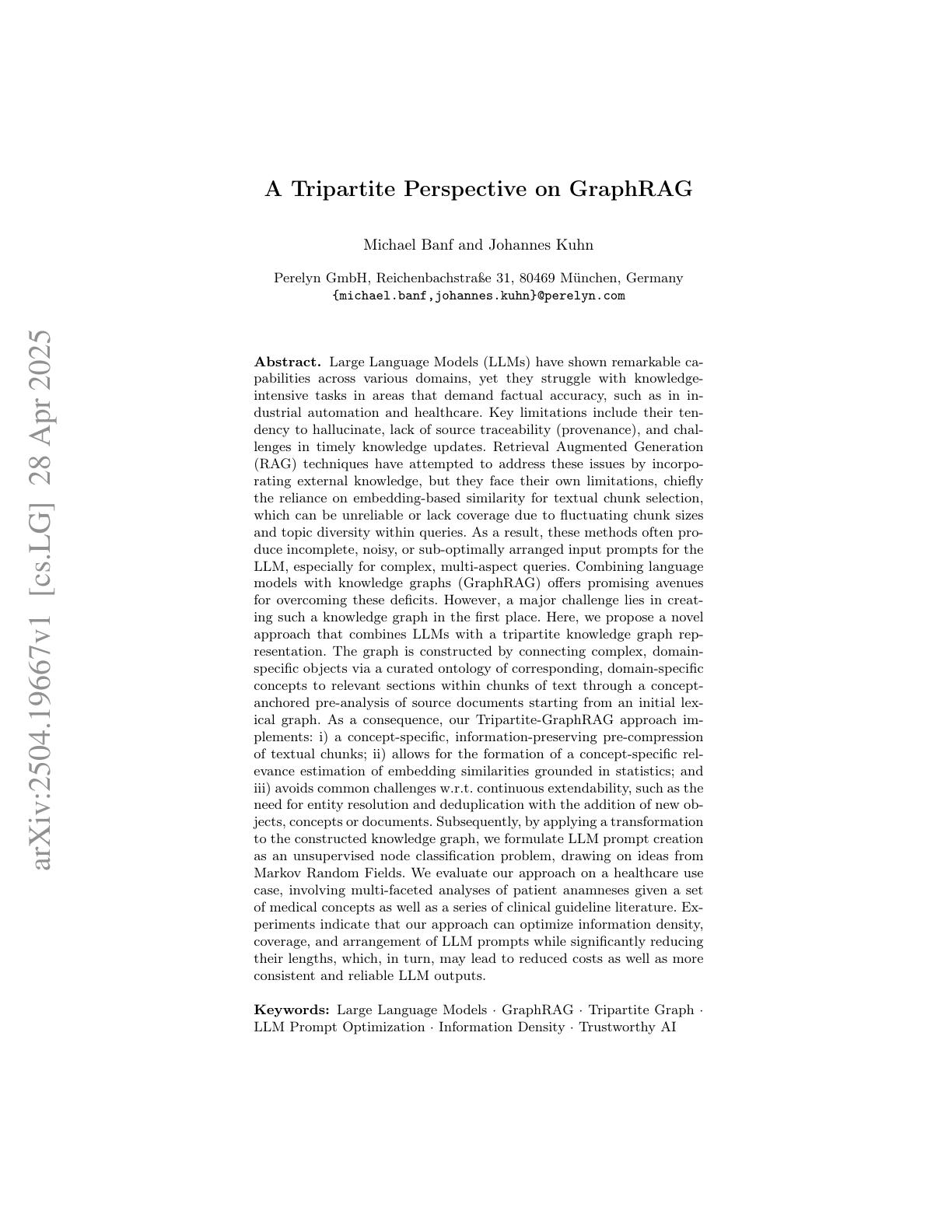 A Tripartite Perspective on GraphRAG