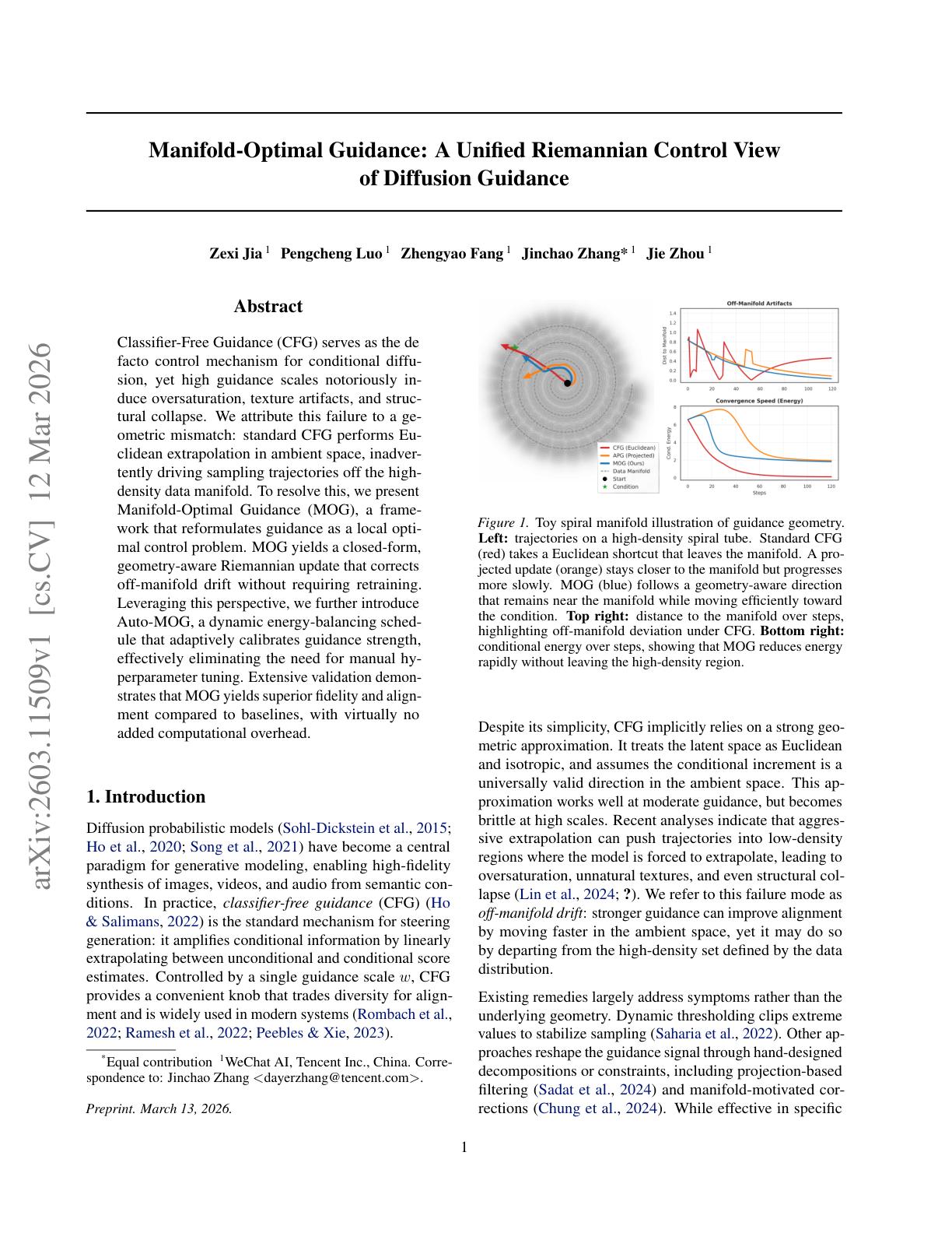 Manifold-Optimal Guidance: A Unified Riemannian Control View of ...